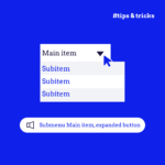 Practical HTML, CSS, ARIA, & Javascript Tips for Accessible Mega Menus - The A11Y Collective