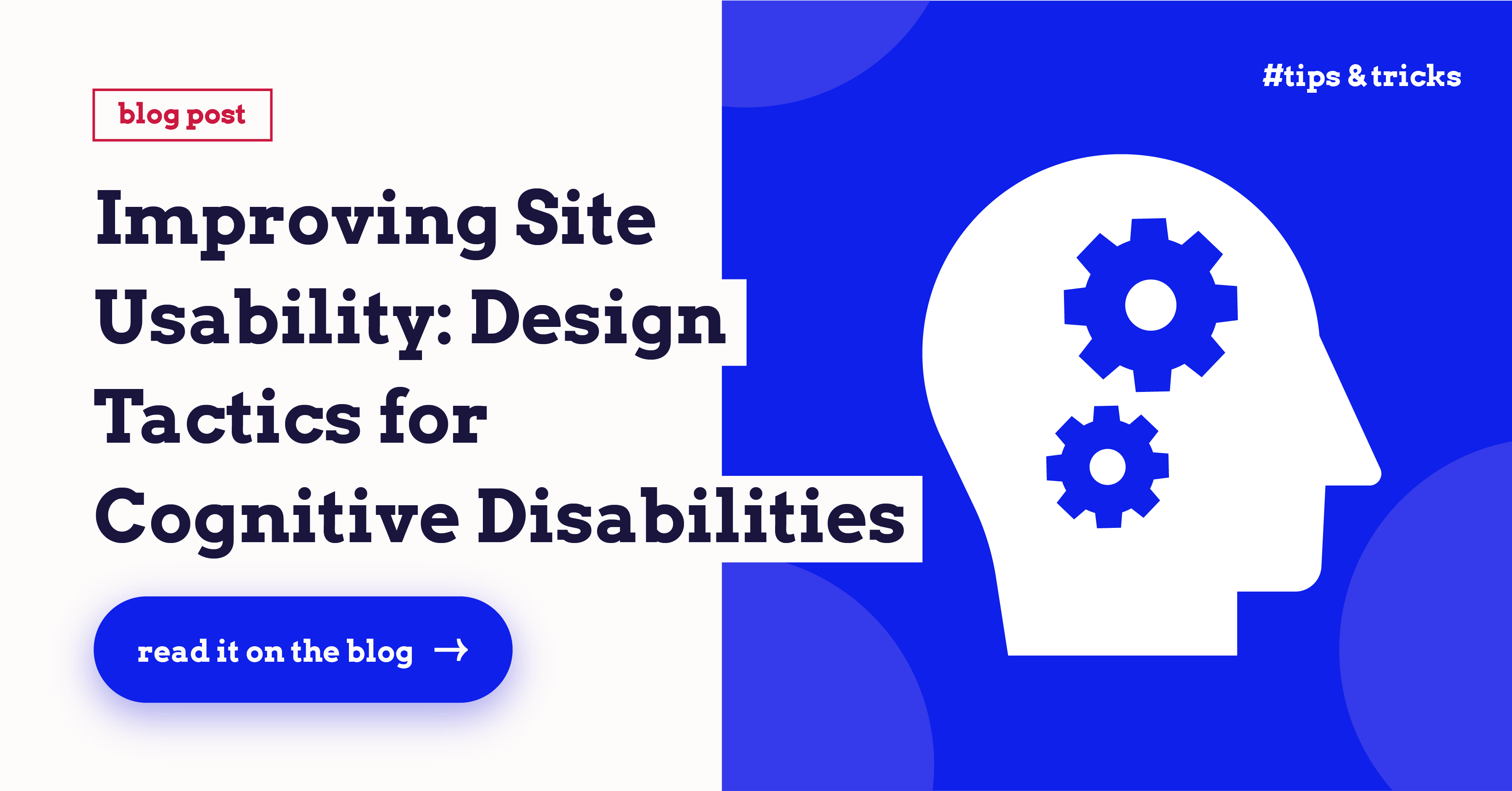 Improving Site Usability: Design Tactics for Cognitive Disabilities ...