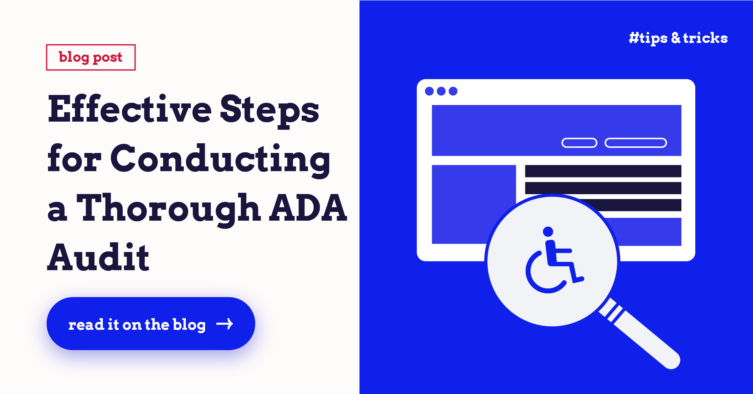 Effective Steps for Conducting a Thorough ADA Audit - The A11Y Collective