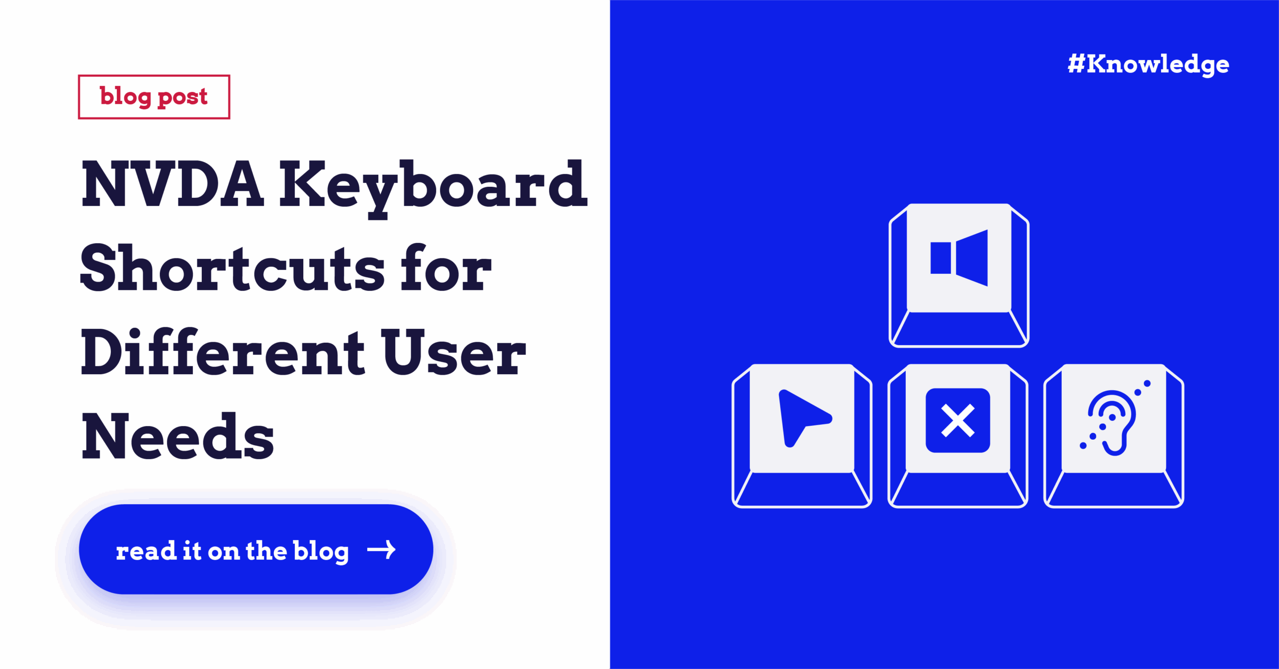 NVDA Keyboard Shortcuts for Different User Needs