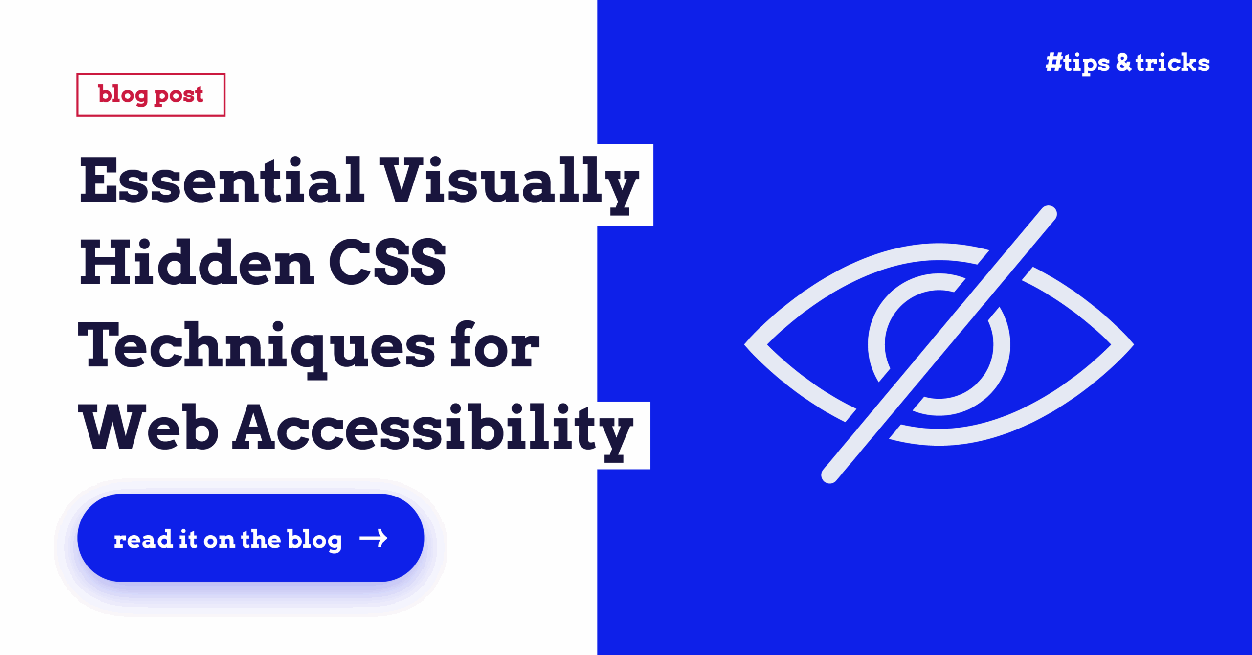 Essential Visually Hidden CSS Techniques for Web Accessibility